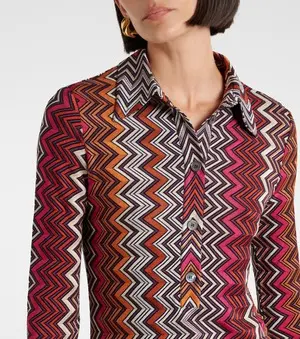 Missoni Zigzag Shirt Dress