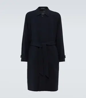 Giorgio Armani Zip Up Coats For Men