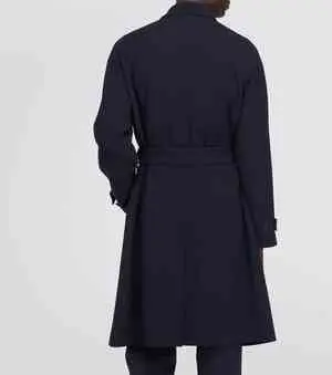 Giorgio Armani Wool-blend Belted Coat