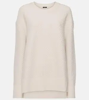 JOSEPH Ribbed-knit Wool-blend Sweater
