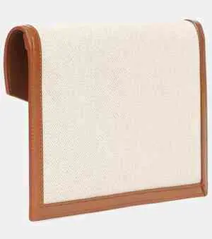 Saint Laurent Uptown Clutch - Beige