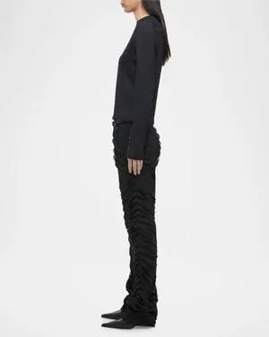 Helmut Lang Slim Long-sleeve Tee - Black