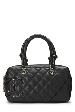 Chanel Lambskin Cambon Bowler Mini