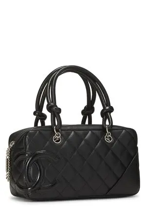 Chanel Lambskin Cambon Bowler Mini