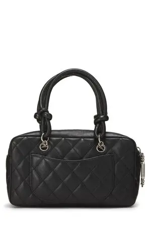 Chanel Lambskin Cambon Bowler Mini