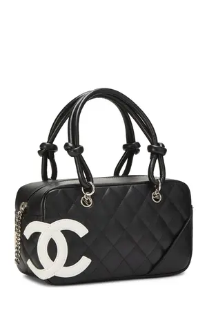Chanel Lambskin Cambon Bowler