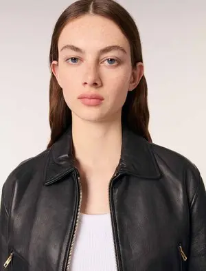 Maje Leather Jacket
