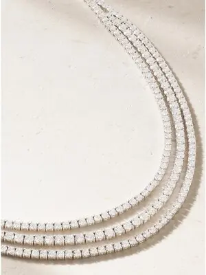 ANITA KO Hepburn 18-karat White Diamond Choker Necklace