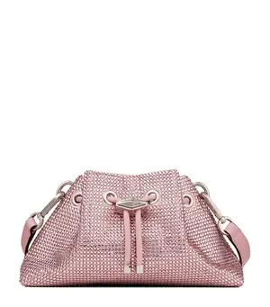 JIMMY CHOO Crystal-embellished Shoulder Bag