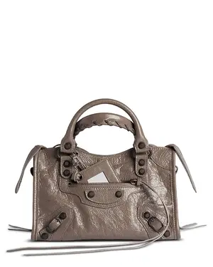 Balenciaga Le City Mini Bag - Dark Noix