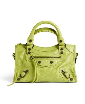 Balenciaga Le City Mini Bag Pistache