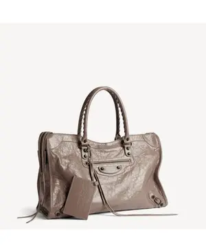 Balenciaga Le City Large Bag - Dark Noix