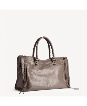 Balenciaga Le City Large Bag - Dark Noix