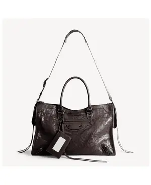 Balenciaga Le City Large Bag - Espresso