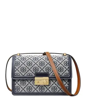 Tory Burch T Monogram Shoulder Bag - Tory Navy