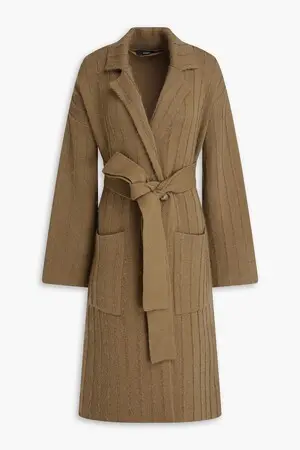 JOSEPH Ribbed Merino Wool-blend Coat