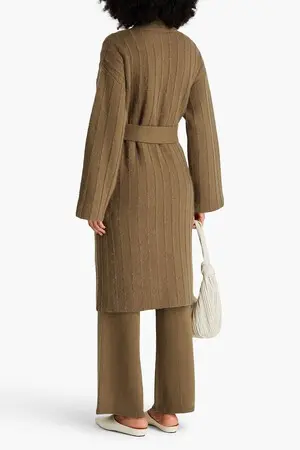 JOSEPH Ribbed Merino Wool-blend Coat