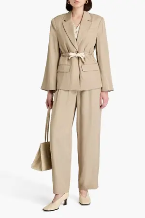 BY MALENE BIRGER Biento Satin-twill Blazer