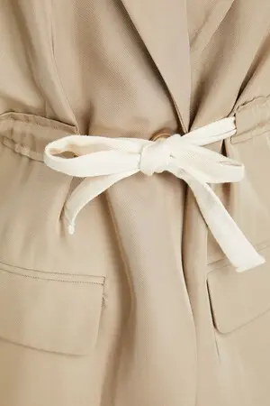 BY MALENE BIRGER Biento Satin-twill Blazer