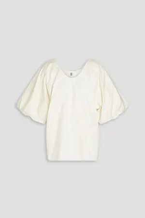 BY MALENE BIRGER Piamonte Cotton-poplin Top