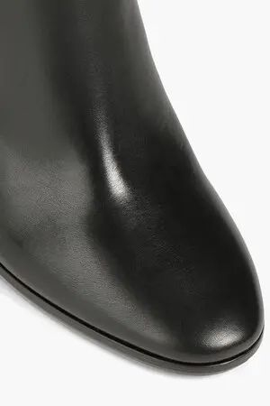 Maje Leather Ankle Boots