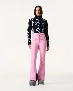 Perfect Moment Star Dust Merino Wool Sweater - Navy