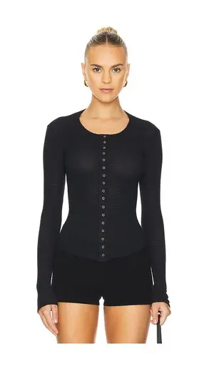 Free People X Intimately Fp Cardigan - Black