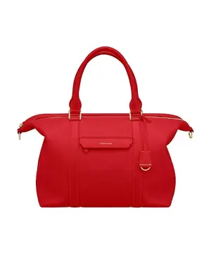 Maison De Sabre Silver Tone Travel Bags For Women