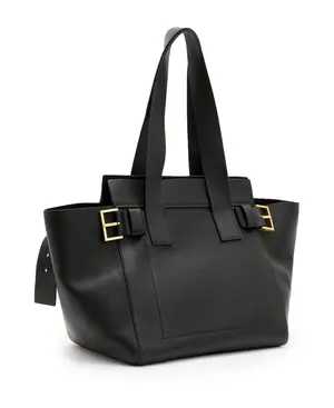 ALLSAINTS Perez Leather Tote - Black