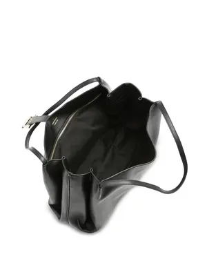 FERRAGAMO Leather Tote Bag - Nero