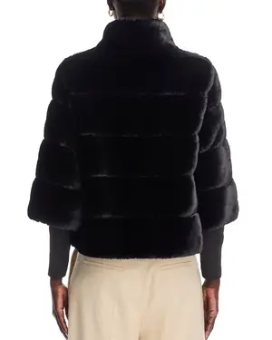 Love Token Faux Fur Jacket