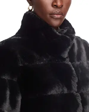 Love Token Faux Fur Jacket