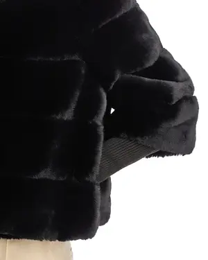 Love Token Faux Fur Jacket