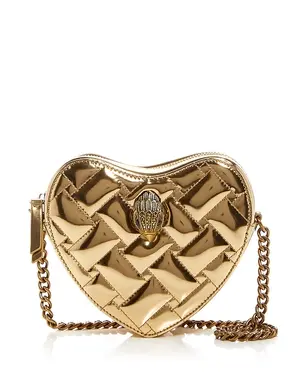 Kurt Geiger Kensington Heart Leather Crossbody Bag