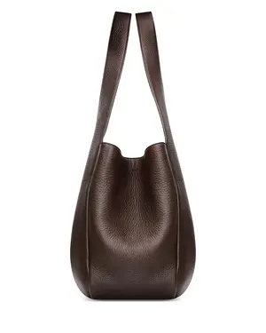 Saint Laurent Le 5 A 7 Bea Grained Leather Bag