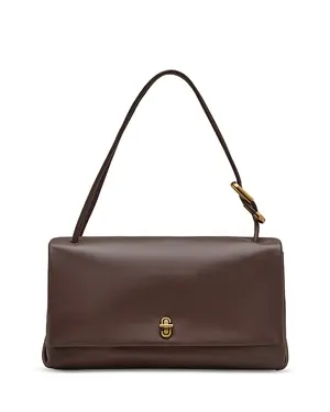 Marc Jacobs Leather Large Dual Bag - Ganache