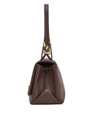 Marc Jacobs Leather Large Dual Bag - Ganache