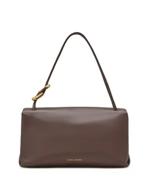 Marc Jacobs Leather Large Dual Bag - Ganache