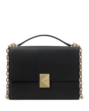 Kate Spade New York Deco Pebbled Leather Small Chain Shoulder Bag