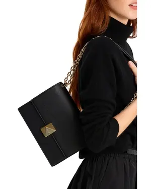 Kate Spade New York Deco Pebbled Leather Small Chain Shoulder Bag