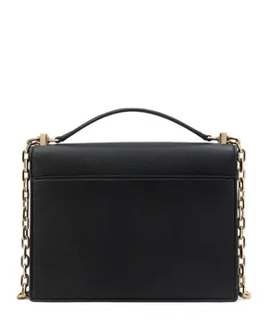Kate Spade New York Deco Pebbled Leather Small Chain Shoulder Bag
