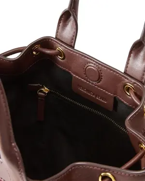 Veronica Beard Leather Goody Bag
