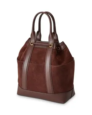 Veronica Beard Leather Goody Bag