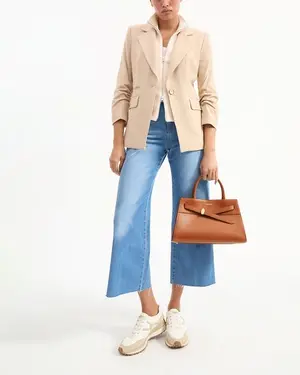 Veronica Beard Dash Satchel - Hazelwood