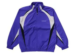 A BATHING APE Bathing Ape Logo Track Jacket - Purple
