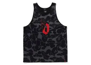 A BATHING APE X Adidas Dame Reversible Mesh Top - Black
