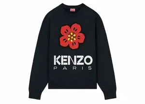 Kenzo Boke Flower Sweatshirt - Black