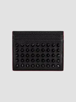 CHRISTIAN LOUBOUTIN Kios Card Holder - Black