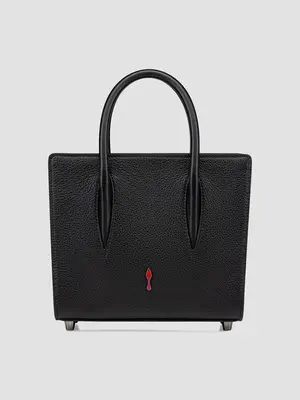 CHRISTIAN LOUBOUTIN Paloma Mini Top Handle Bag - Black