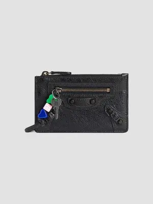 Balenciaga Le City Long Coin And Card Holder - Black